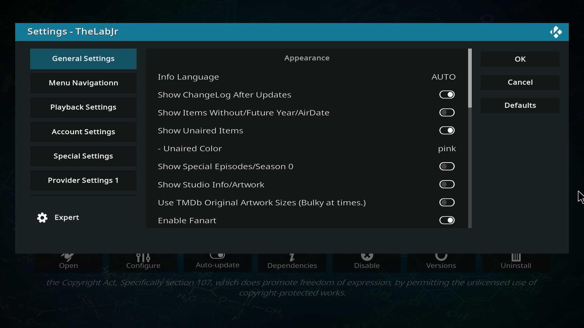 How to install THELABJR ADDON Kodi 21 Omega addon | Kodiapps